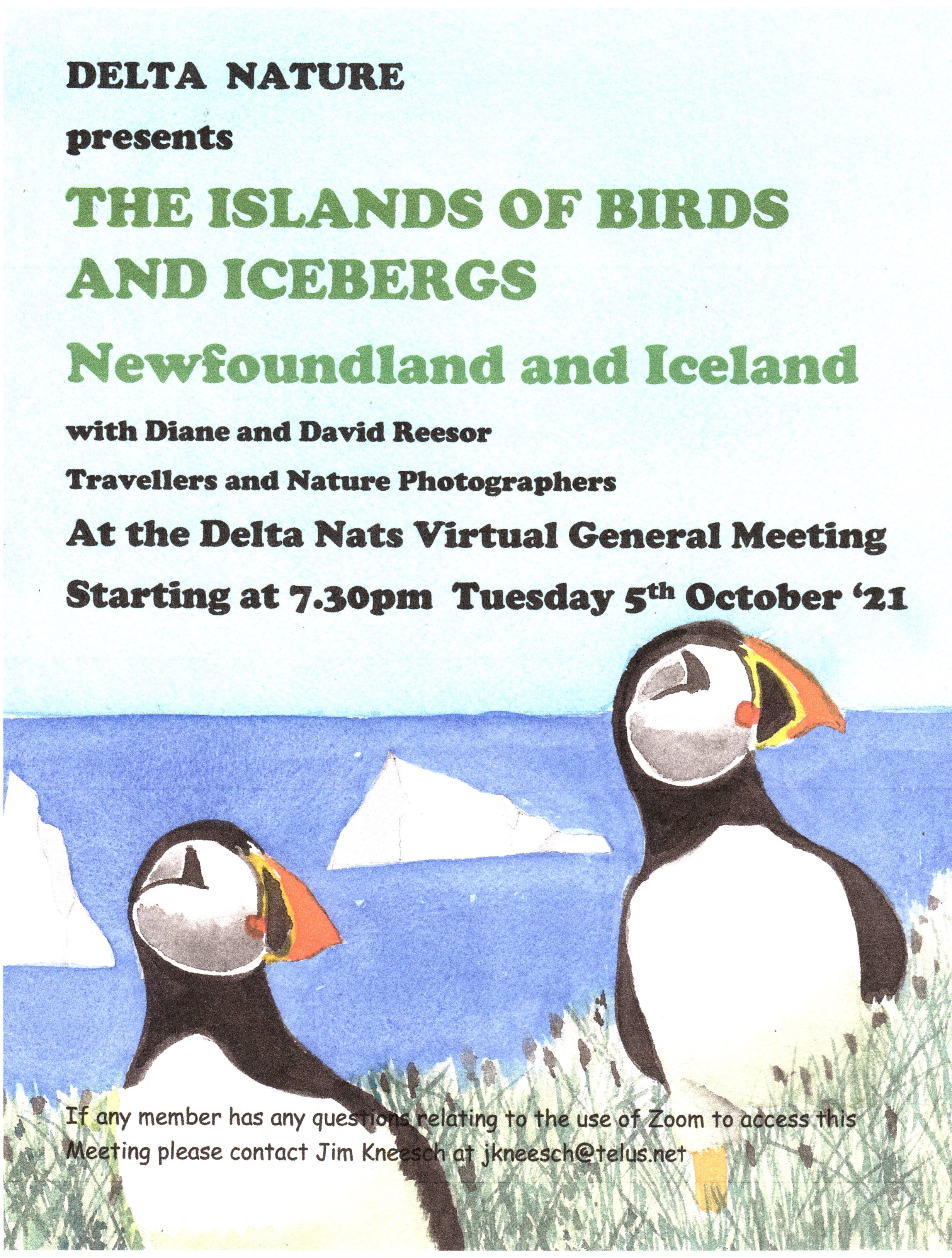 DNS Meetings 2021 – Delta Naturalists Society